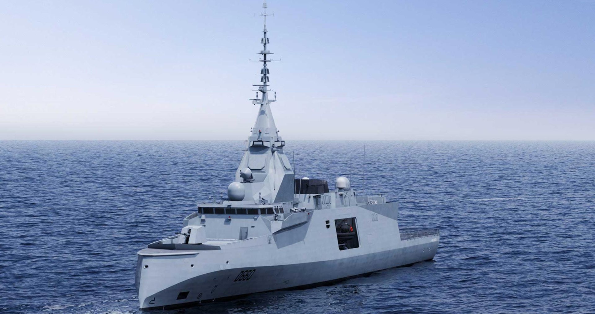 3D Amiral Ronarch Class Frigate FDI(1) - TurboSquid 2474988