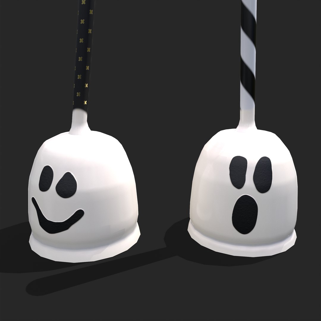 Ghost Pops 3D model - TurboSquid 1806418