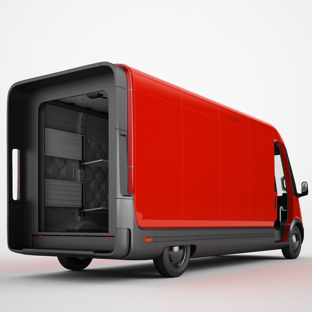 3D Generic Electric Delivery Van 05 - TurboSquid 2000048