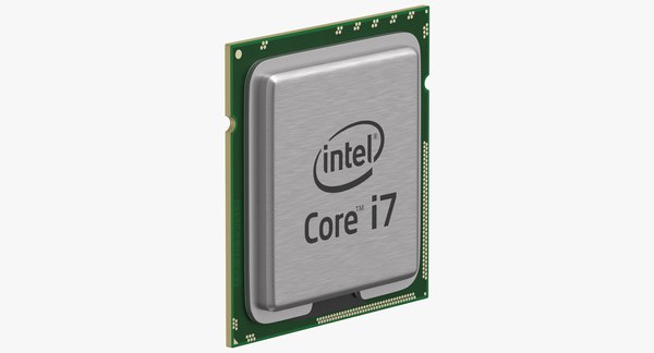 Intel core i7 processors 3D model - TurboSquid 1491074