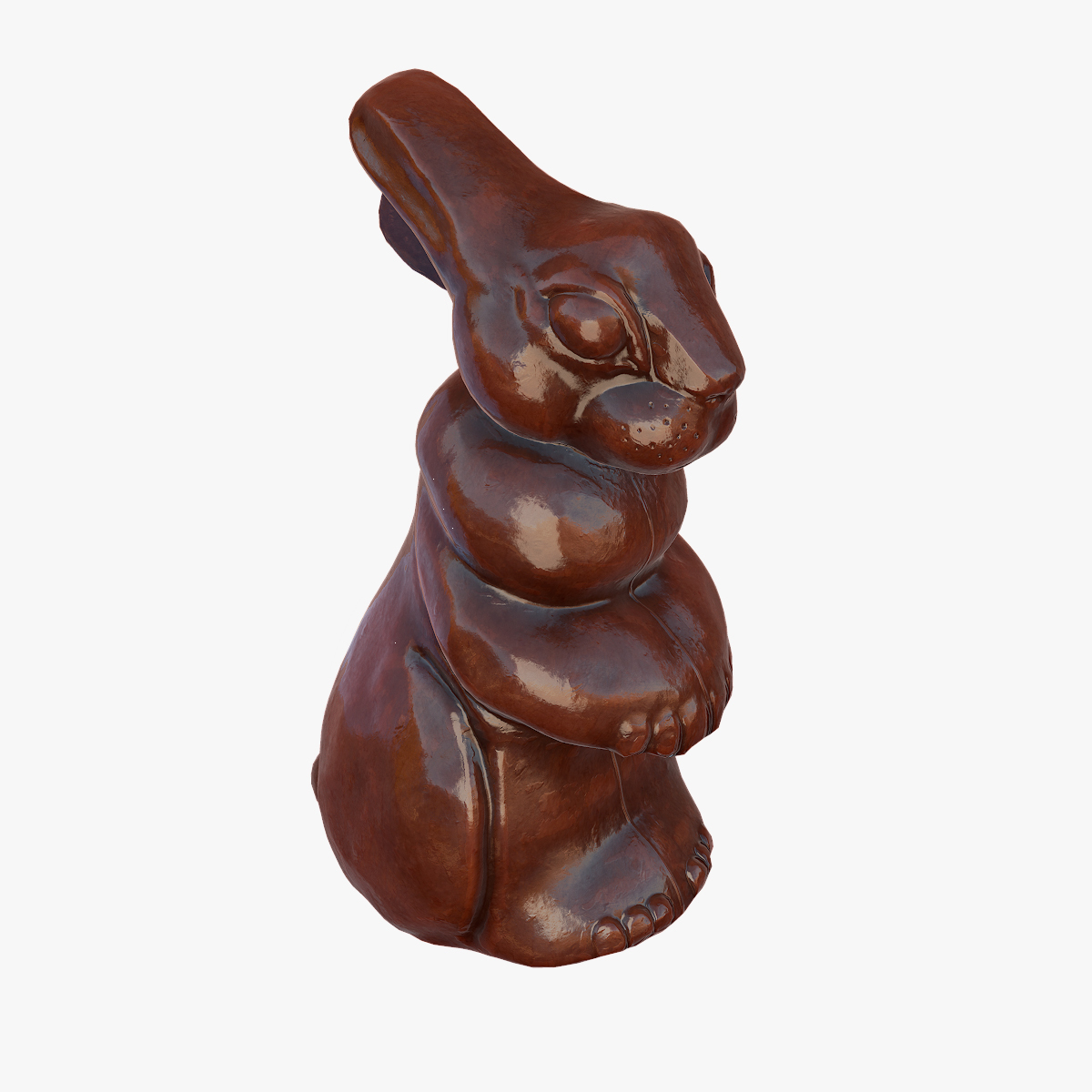 chocolate bunny 3d model