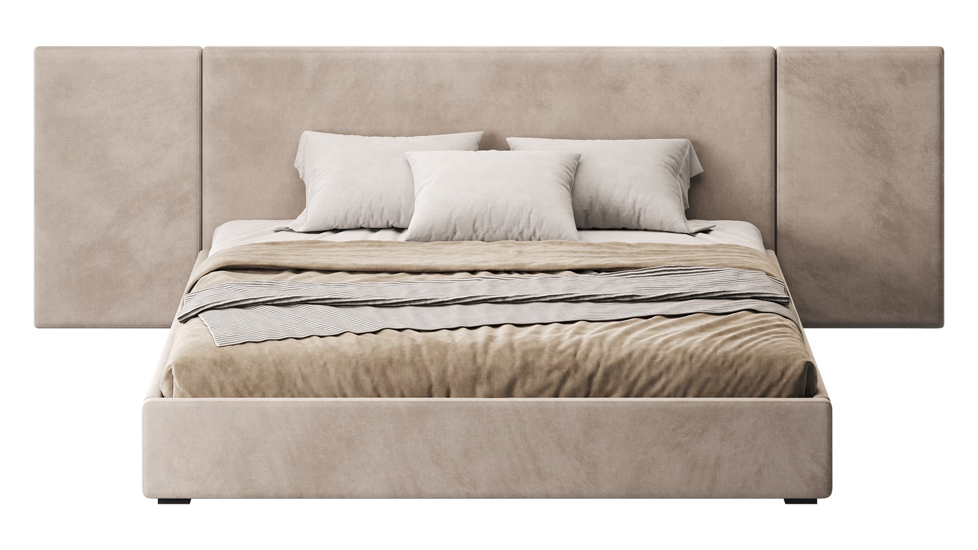 3D THE EXTENDED MOMO BED - TurboSquid 2332073