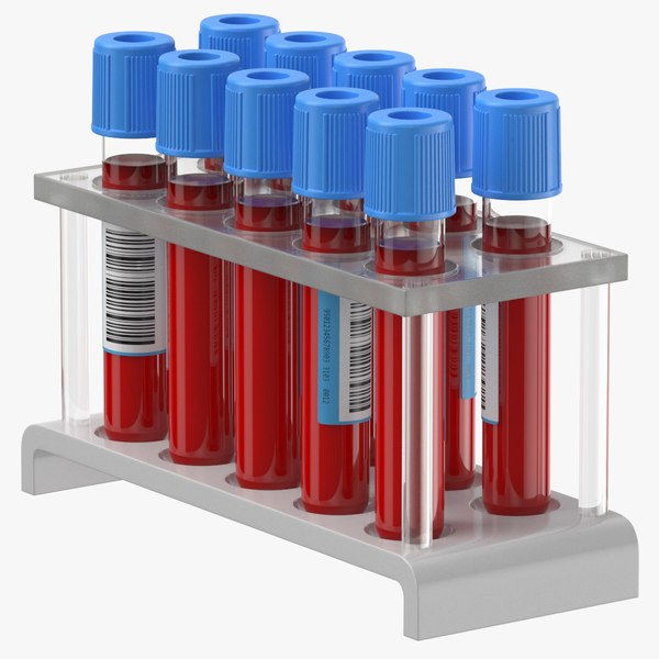 Tubes and Tube Tray In Use 3D - TurboSquid 1885946