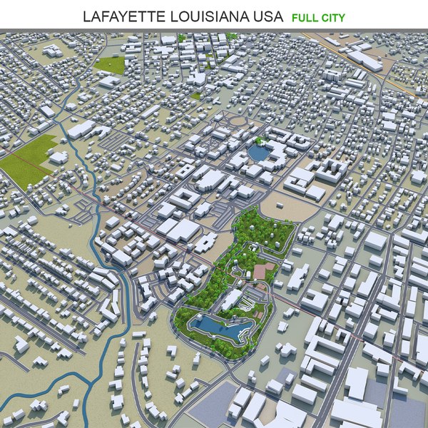 3D Louisiana Models | TurboSquid