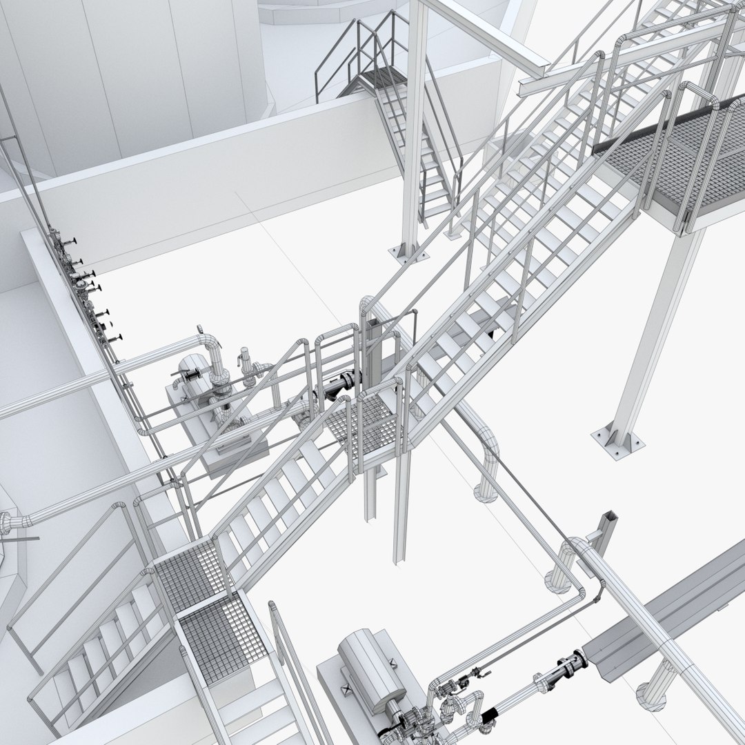 Storage Tank 3d Model