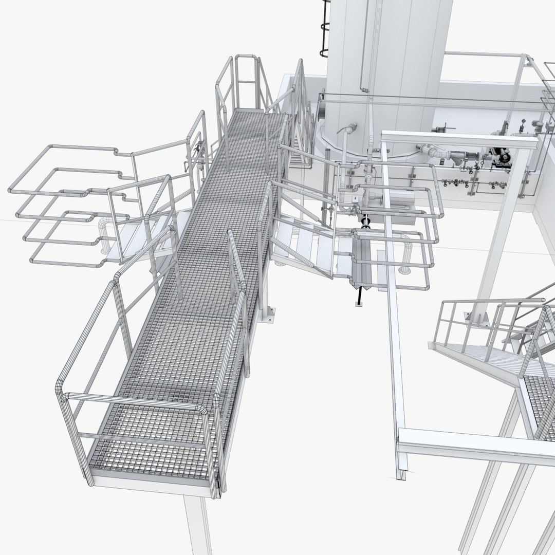 Storage Tank 3d Model