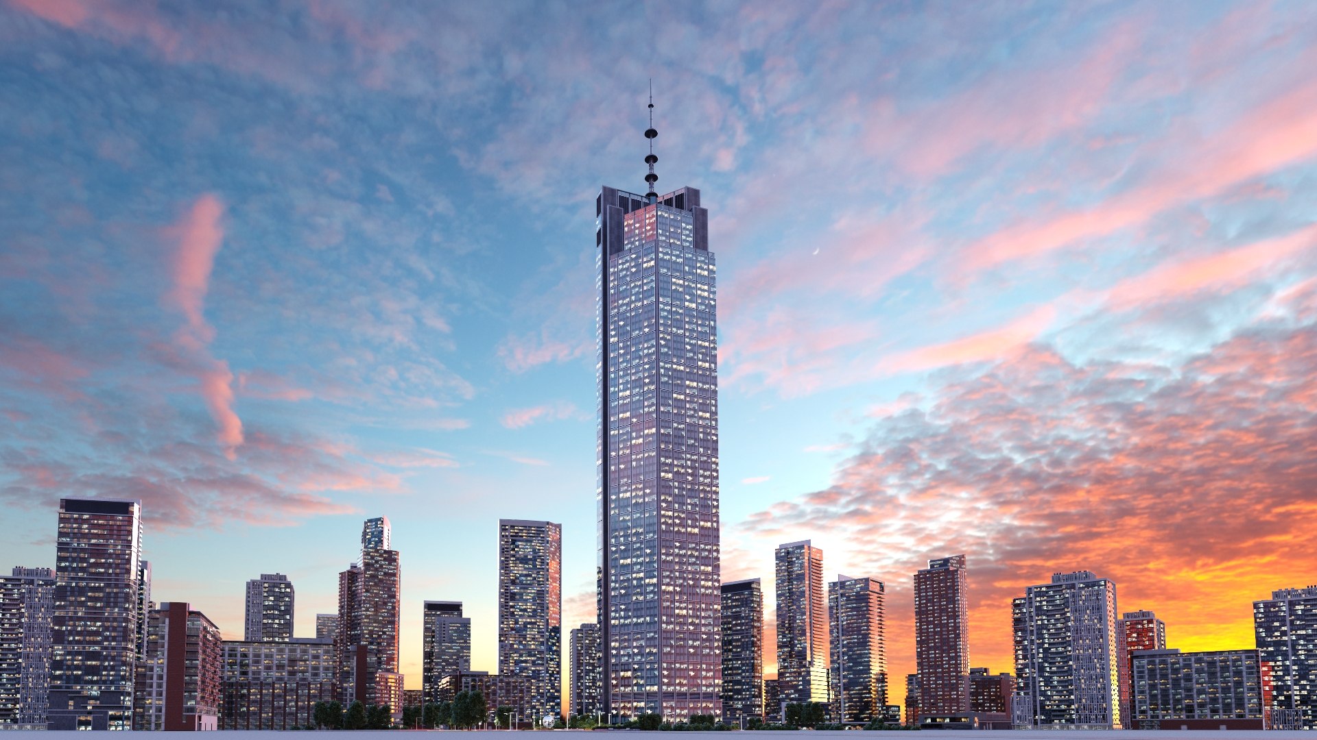 3D model Varso Tower V1 - TurboSquid 1978110