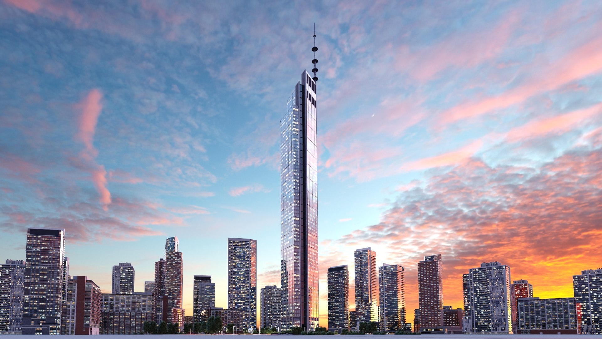 3D model Varso Tower V1 - TurboSquid 1978110