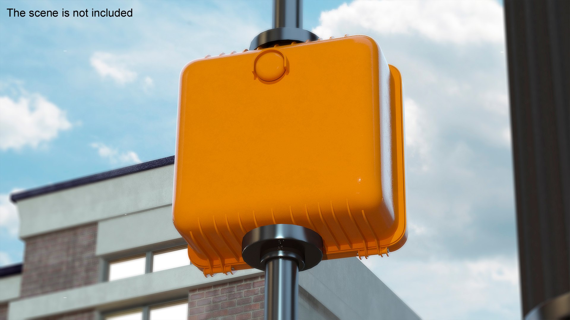 Red Hand Sign Indicating Not To Walk 3D Model - TurboSquid 2146509