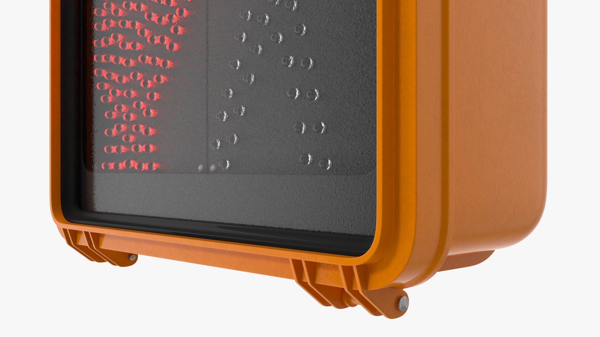 Red Hand Sign Indicating Not To Walk 3D Model - TurboSquid 2146509