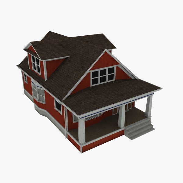 modelo 3d Casa Low Poly 01 - TurboSquid 633011