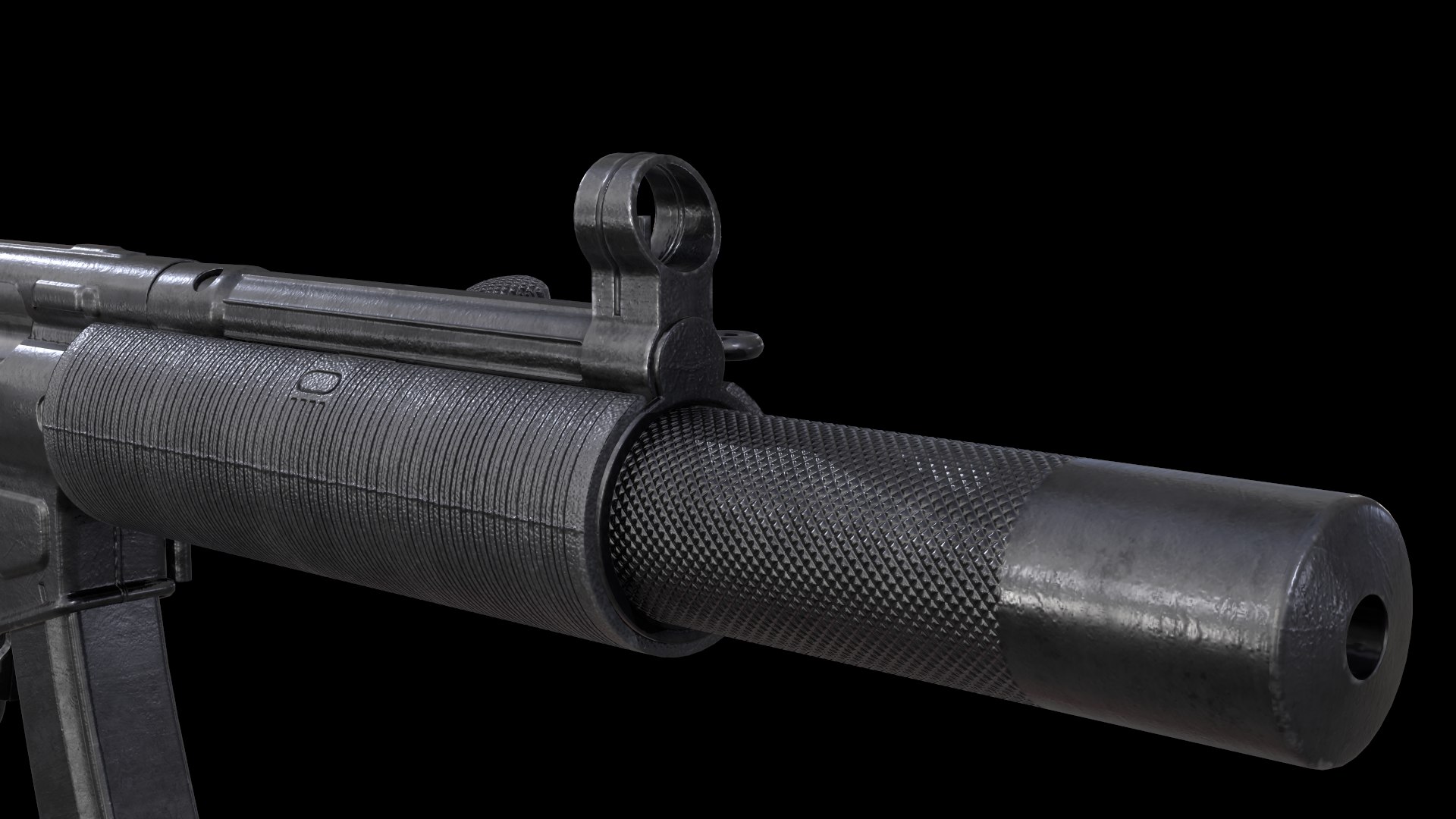 3D Model MP5A4 MP5SD5 With Upgrades Game Ready - TurboSquid 2339929