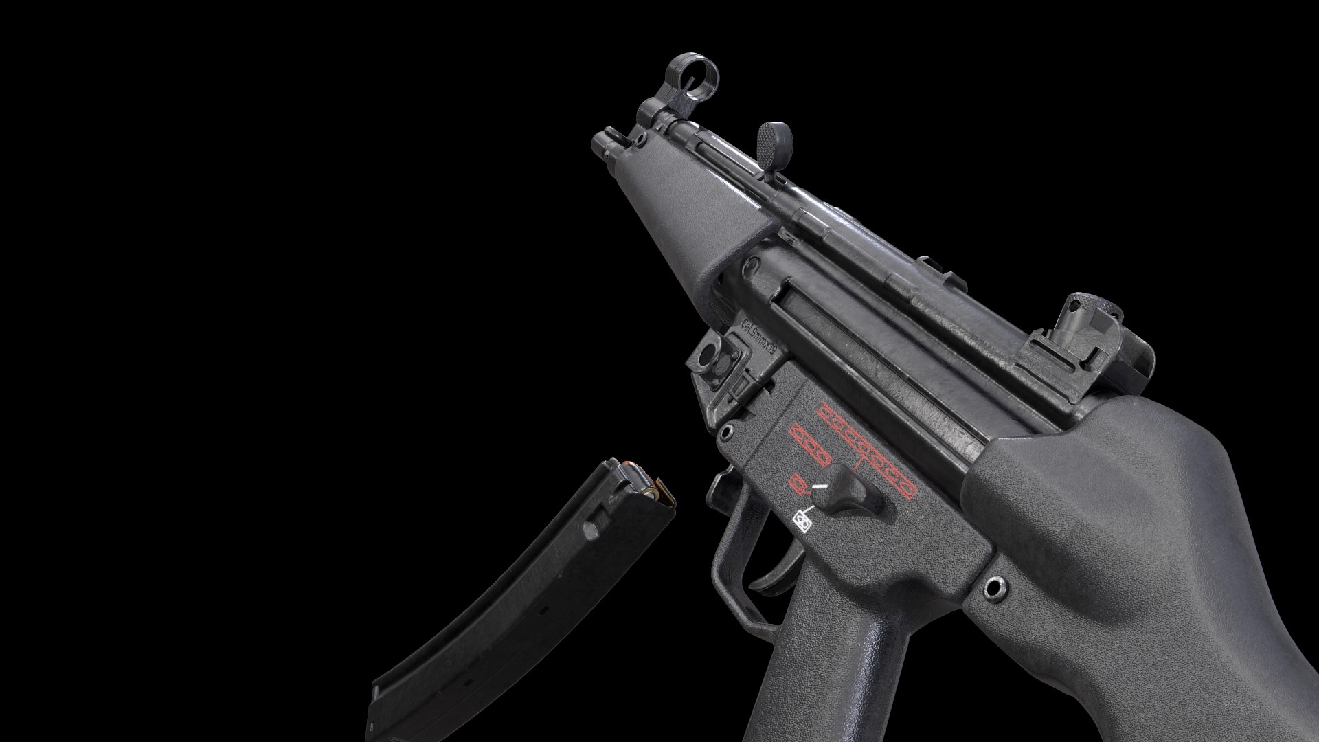 3D Model MP5A4 MP5SD5 With Upgrades Game Ready - TurboSquid 2339929