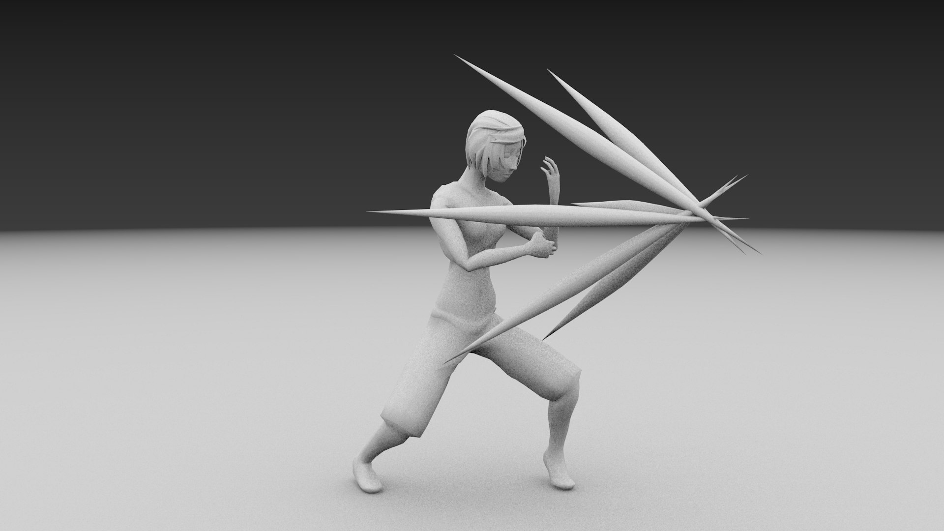 free charecter animation 3d model