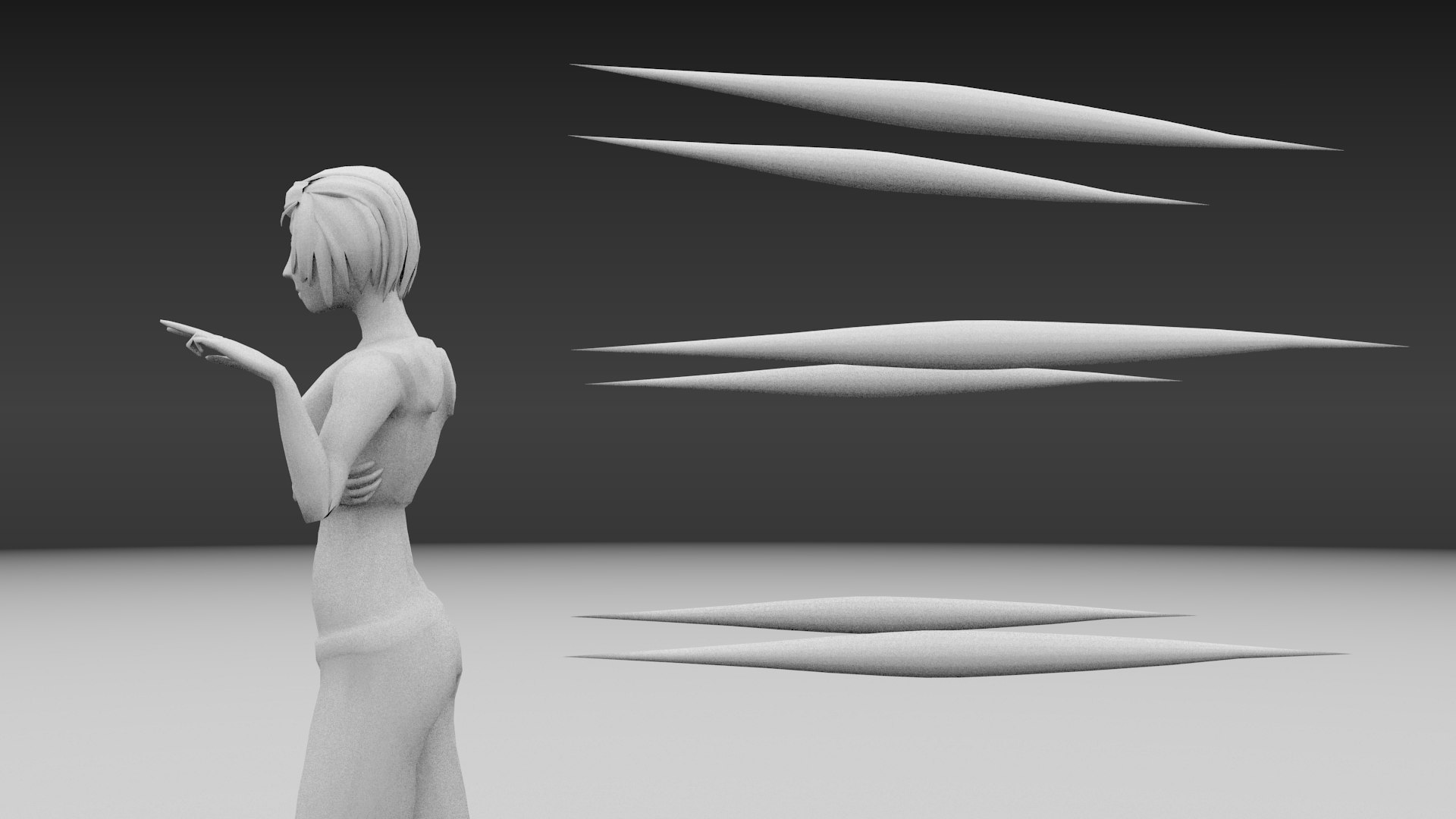 free charecter animation 3d model