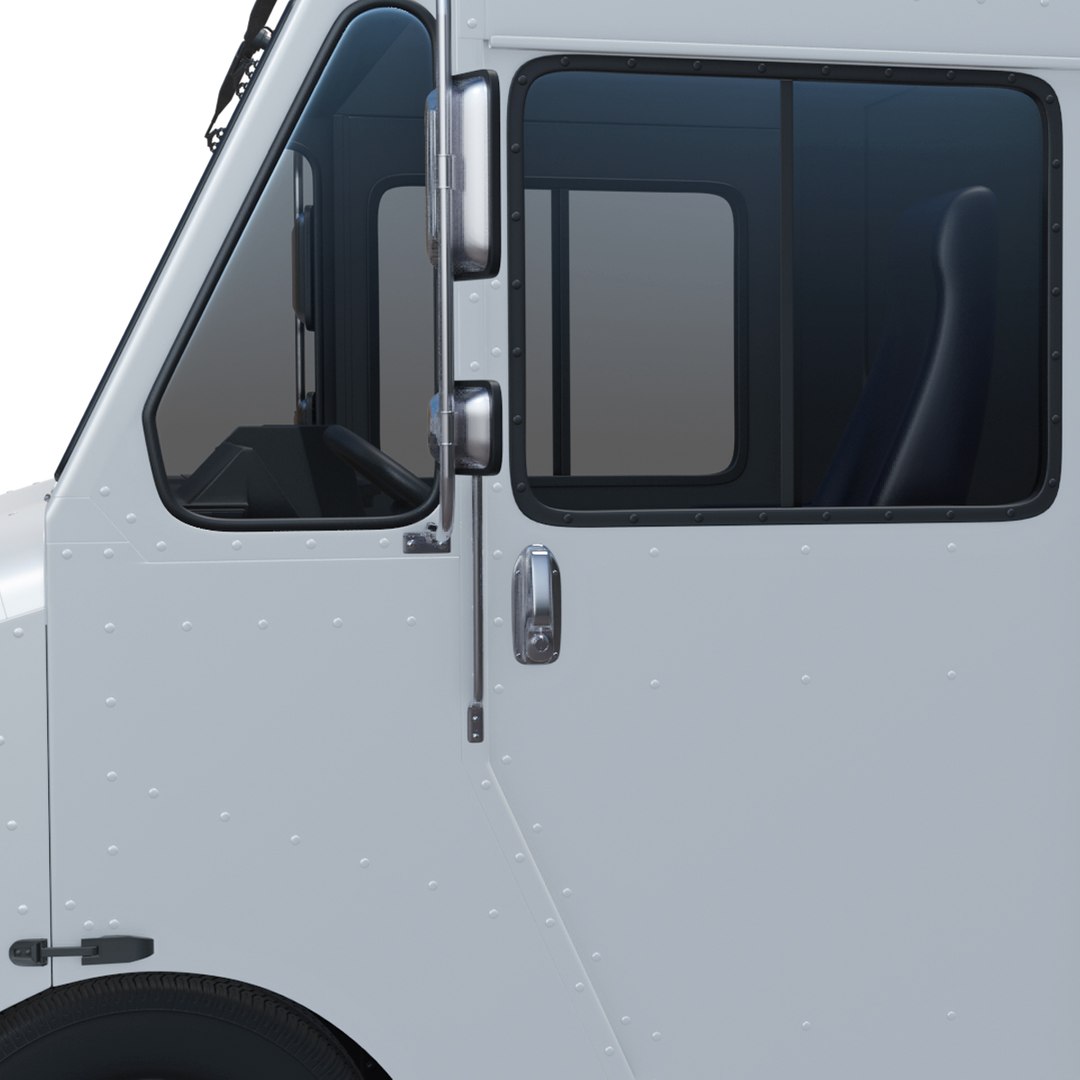 3D Generic Delivery Step Van Model - TurboSquid 1410940