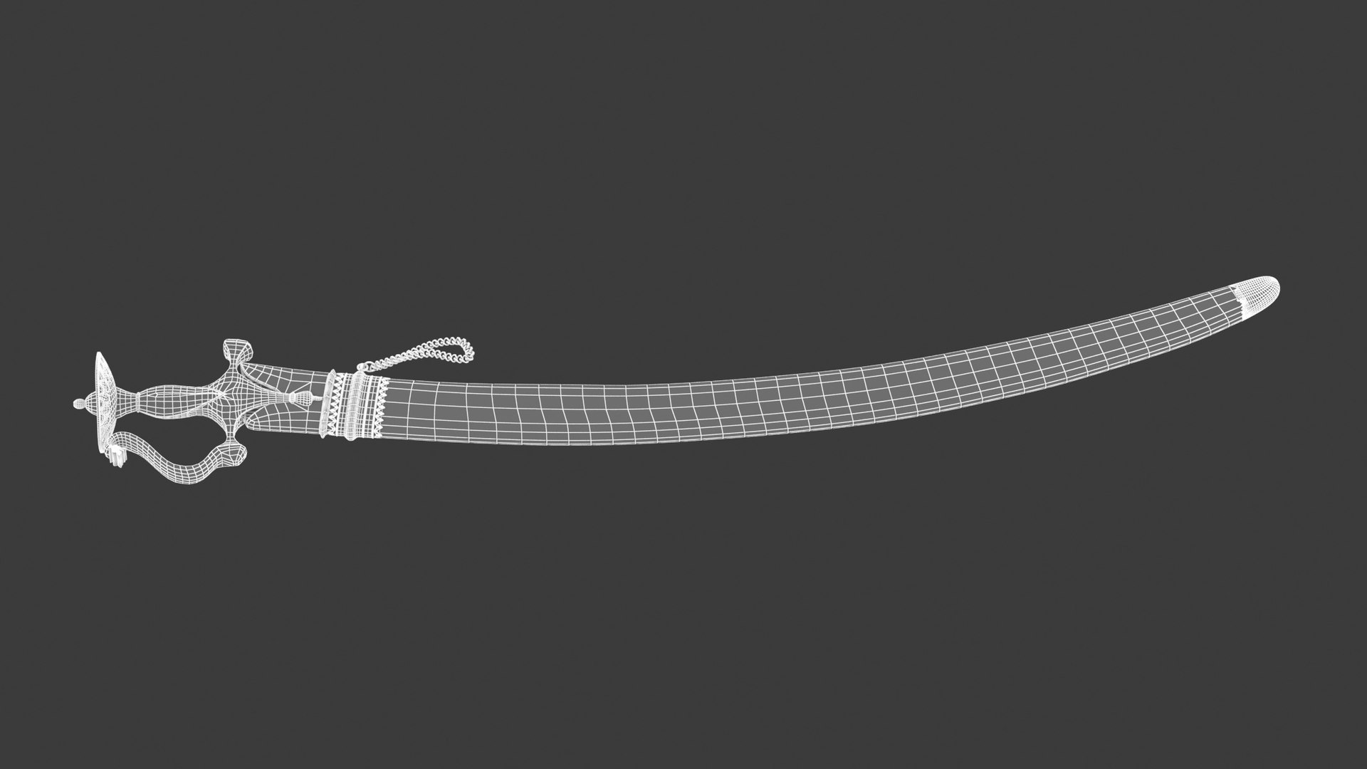 3D Talwar Sword - TurboSquid 1810621