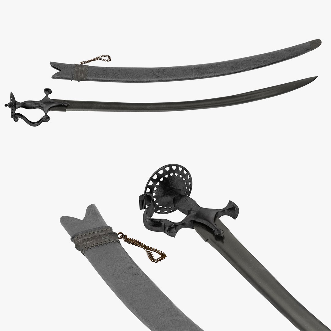 3D Talwar Sword - TurboSquid 1810621