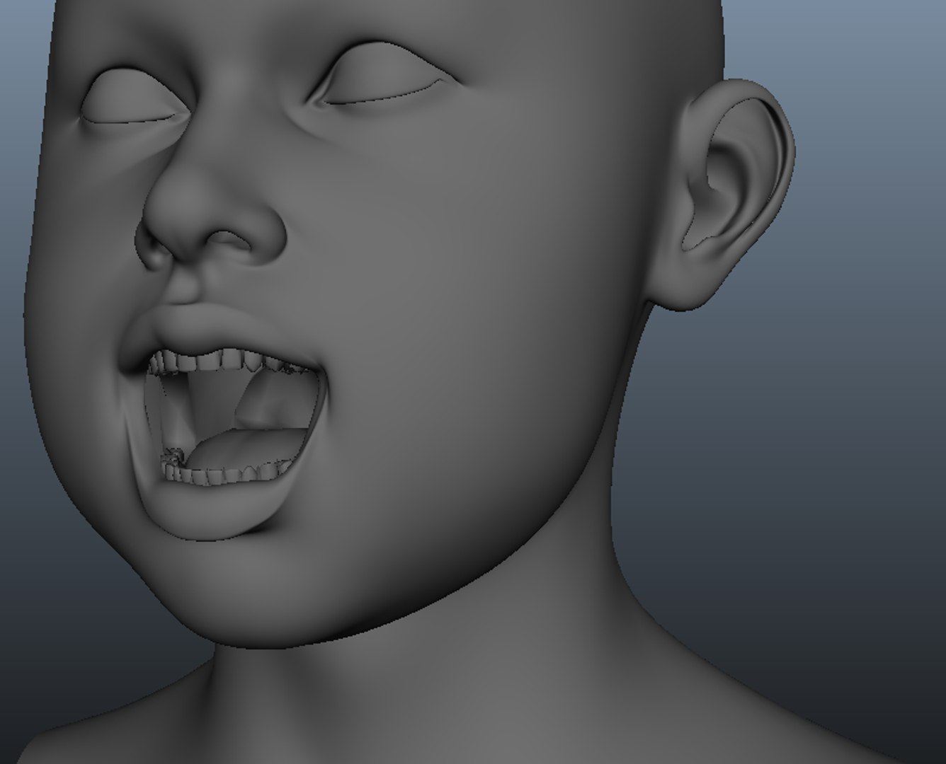 Free Head Rig 3d Model