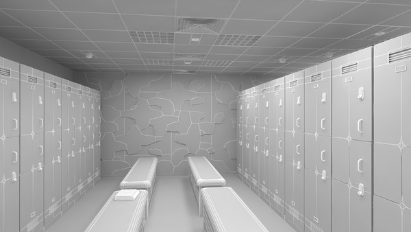 3D Ufc Stadium and Locker Room - TurboSquid 1755232