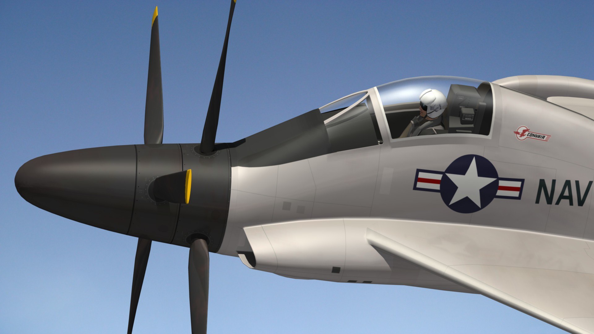 XFY1 Convair Pogo 3D Model - TurboSquid 1827250