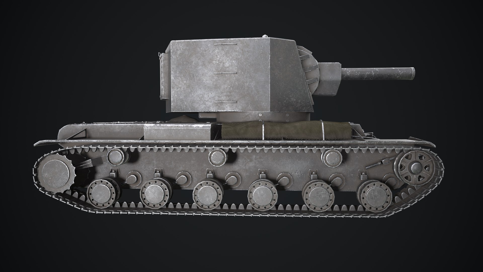 Kv kv-2 3D - TurboSquid 1663803