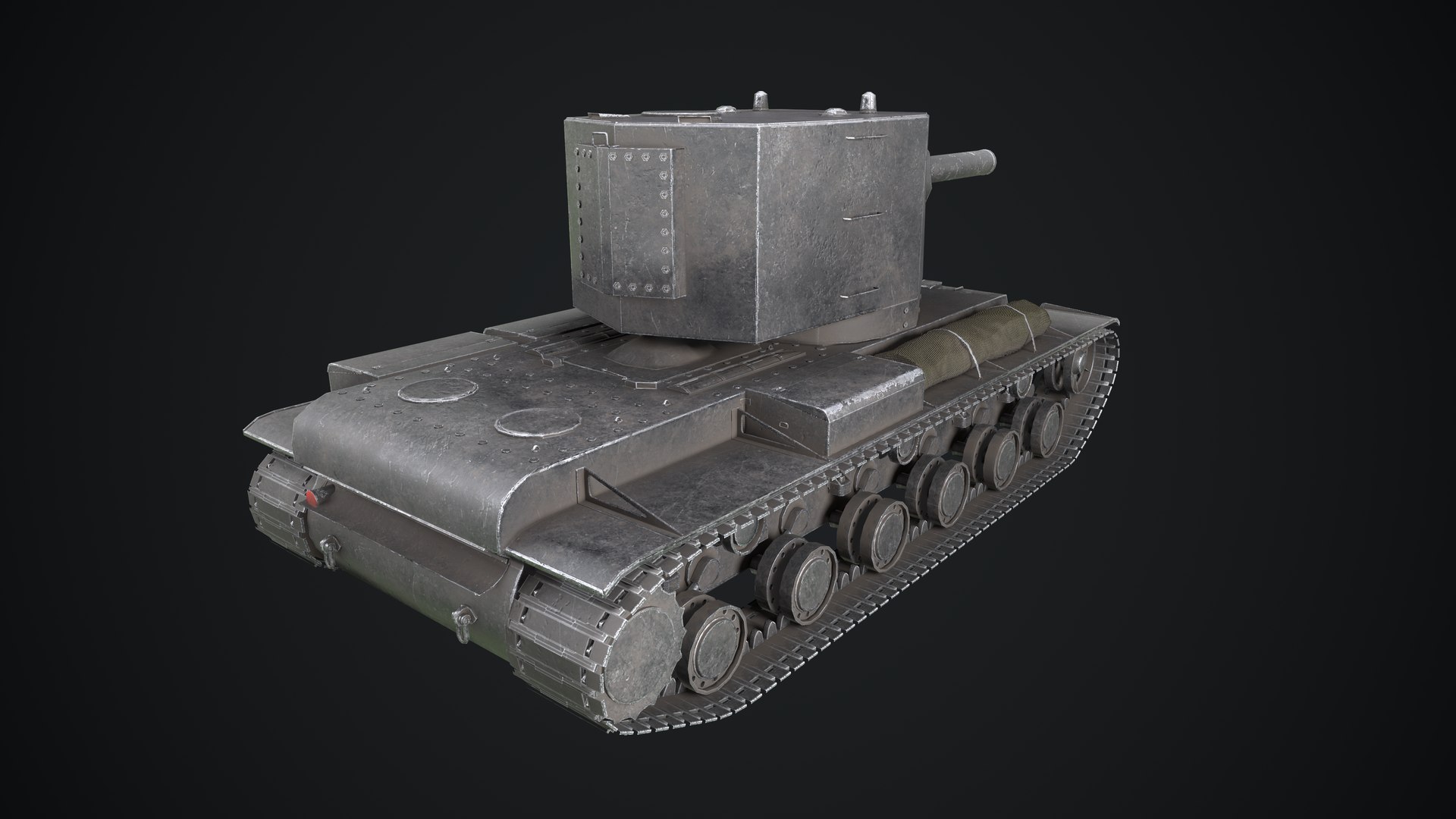 Kv kv-2 3D - TurboSquid 1663803