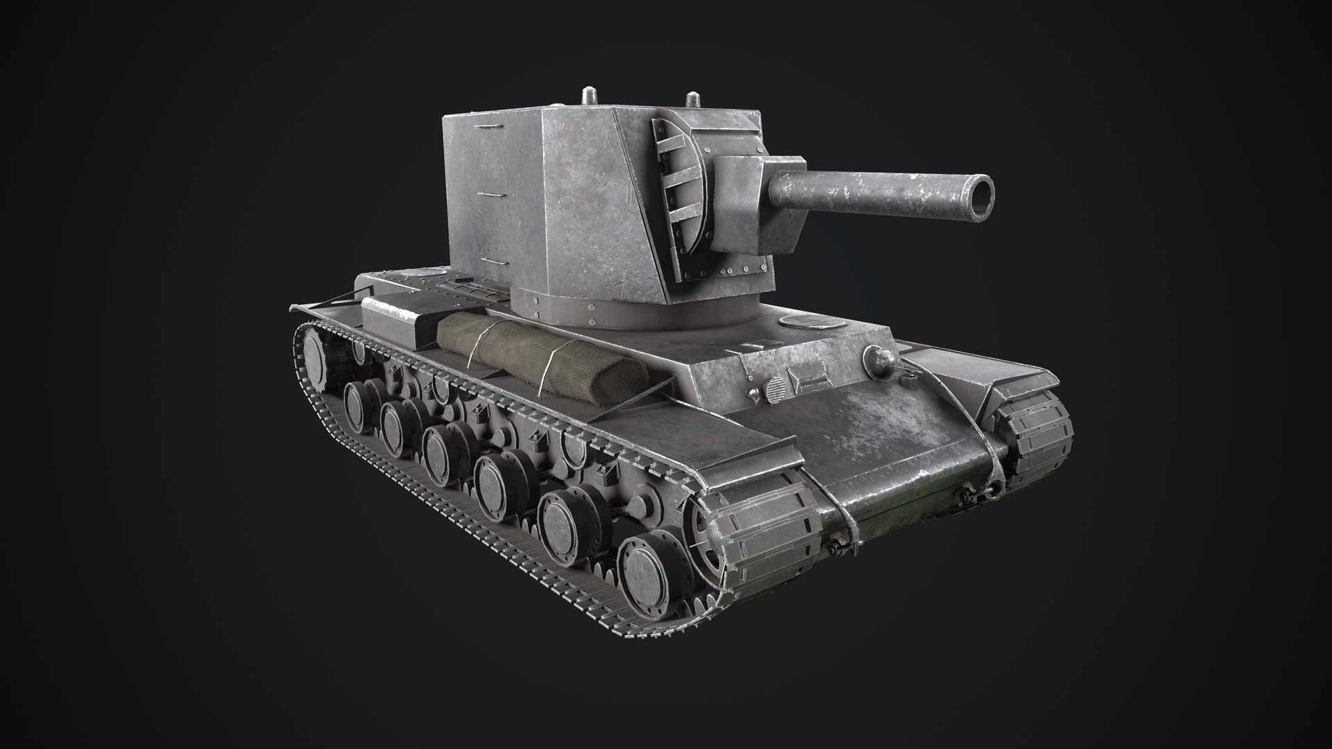 Kv kv-2 3D - TurboSquid 1663803