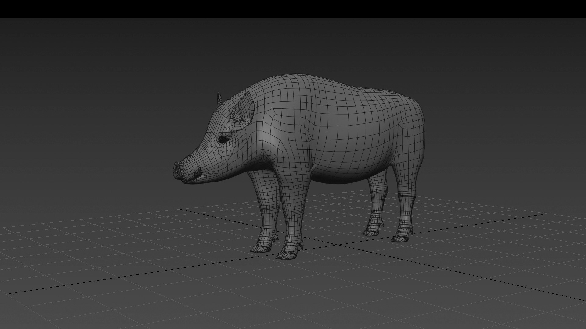 Boar Javali Attacker Pig - Animated 3d Fur Model 3D - TurboSquid 1989169