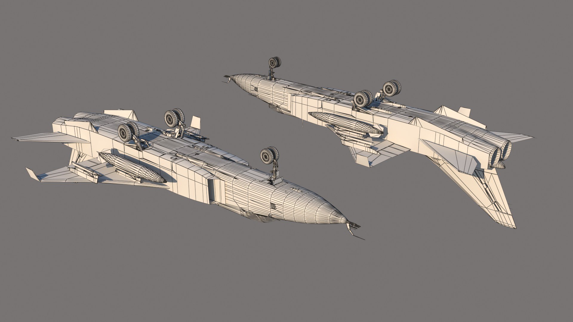 Su-24 Prototype T6-1 3D Model - TurboSquid 2297592