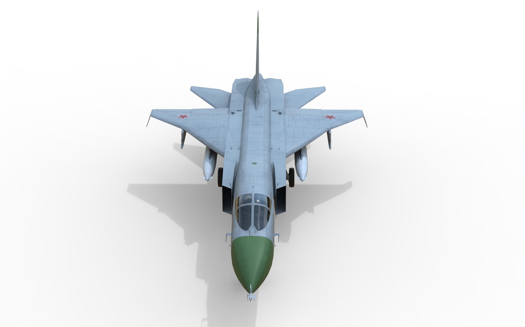 Su-24 Prototype T6-1 3D Model - TurboSquid 2297592