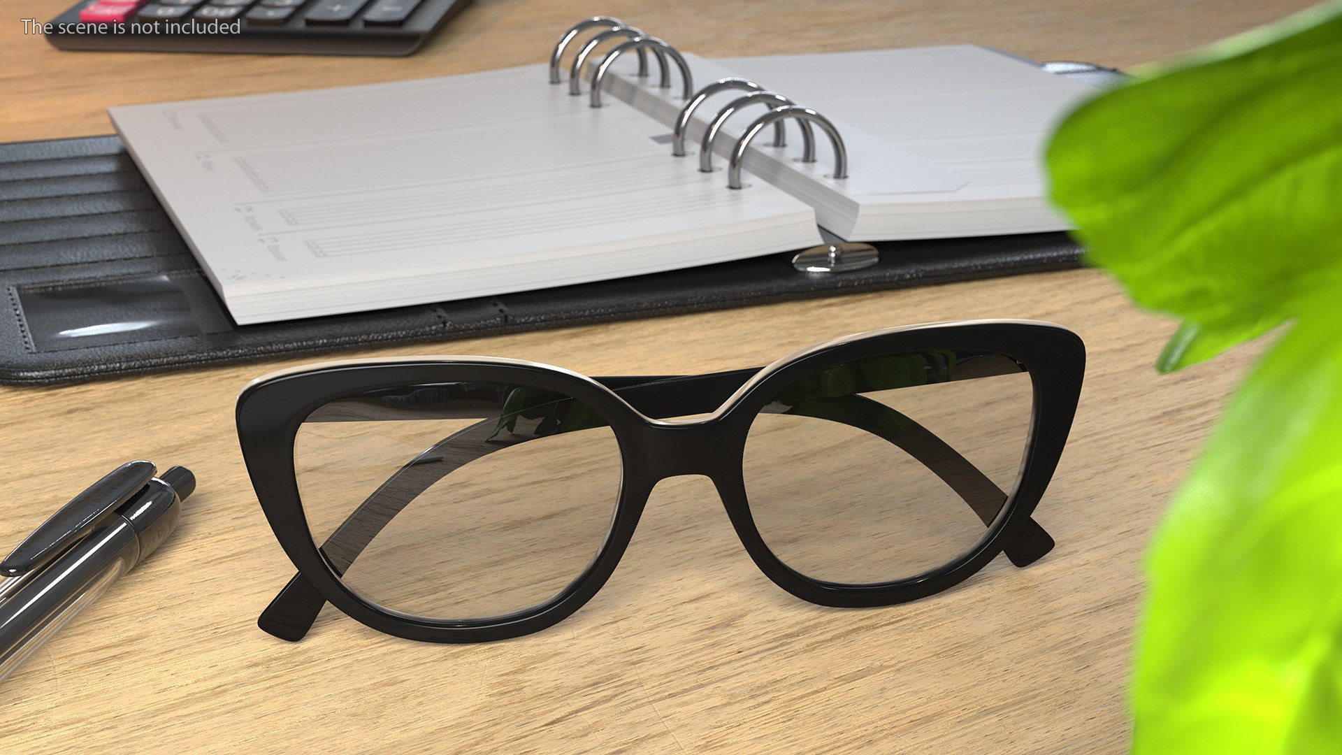 3D Reading Glasses Folded Model - TurboSquid 2263656