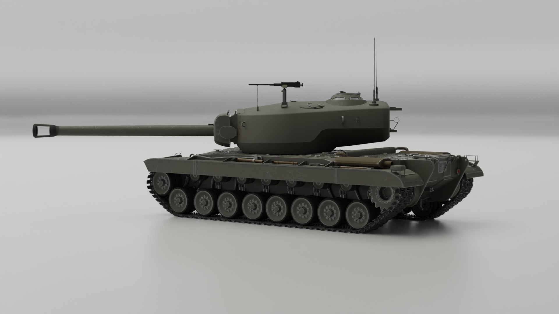 3D T30 American heavy tank - TurboSquid 2170753