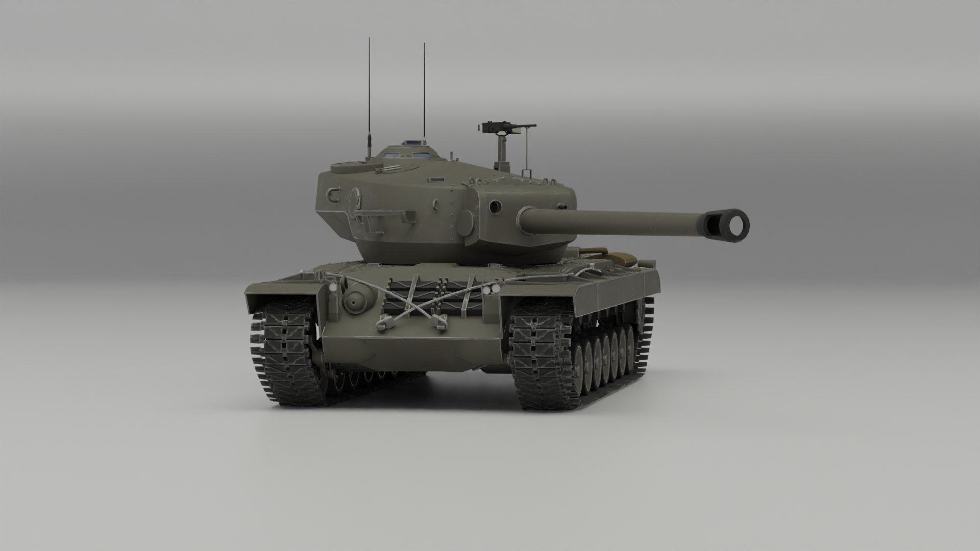 3D T30 American Heavy Tank - TurboSquid 2170753