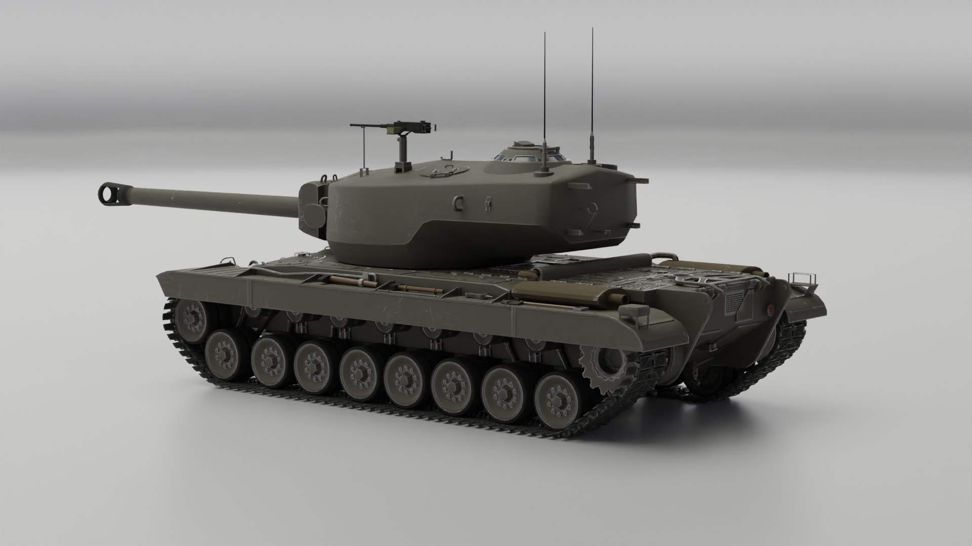 3D T30 American heavy tank - TurboSquid 2170753