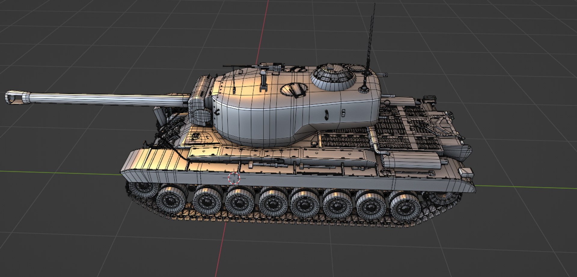 3D T30 American heavy tank - TurboSquid 2170753
