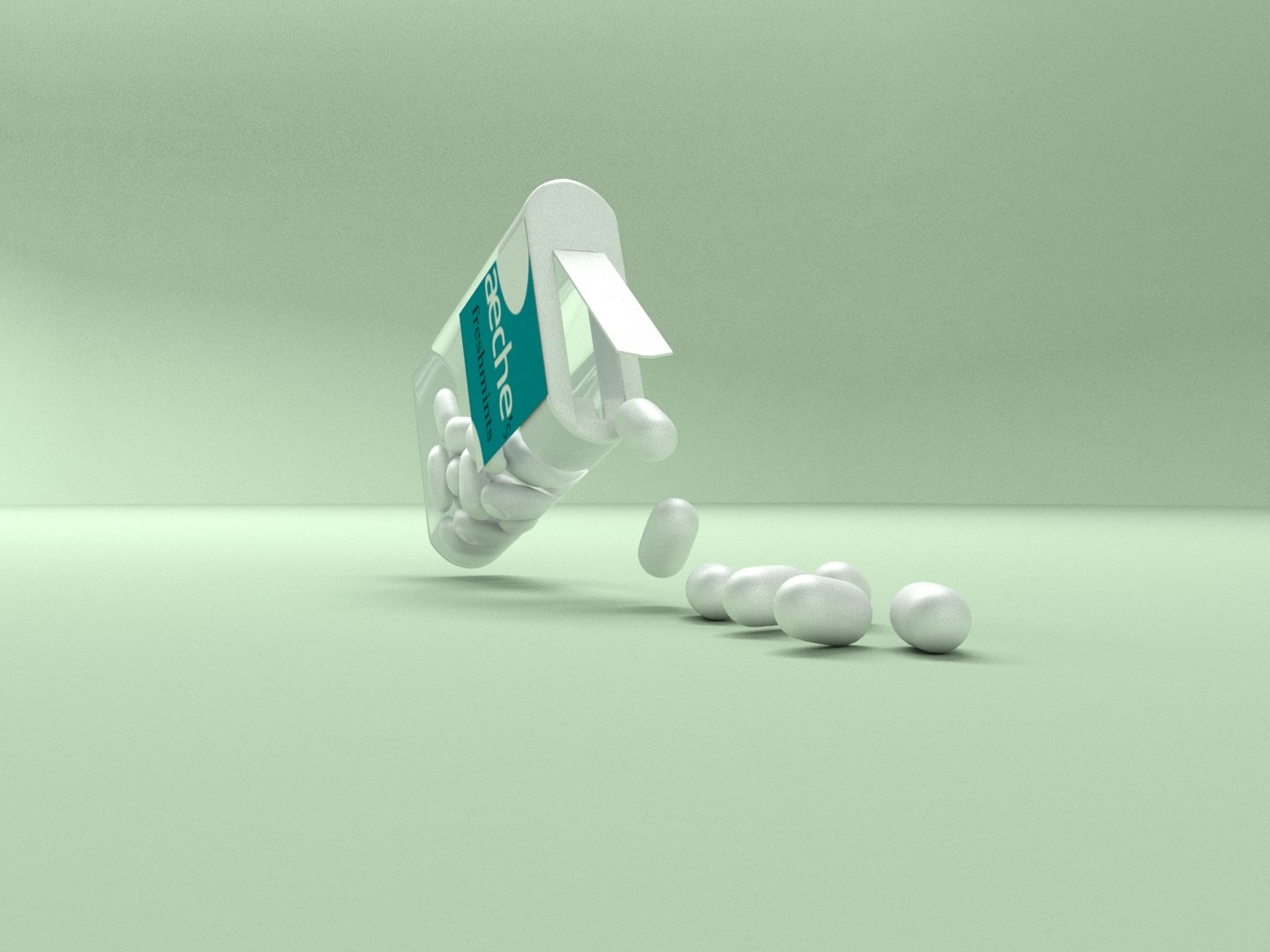 Plastic Mints 3d Model