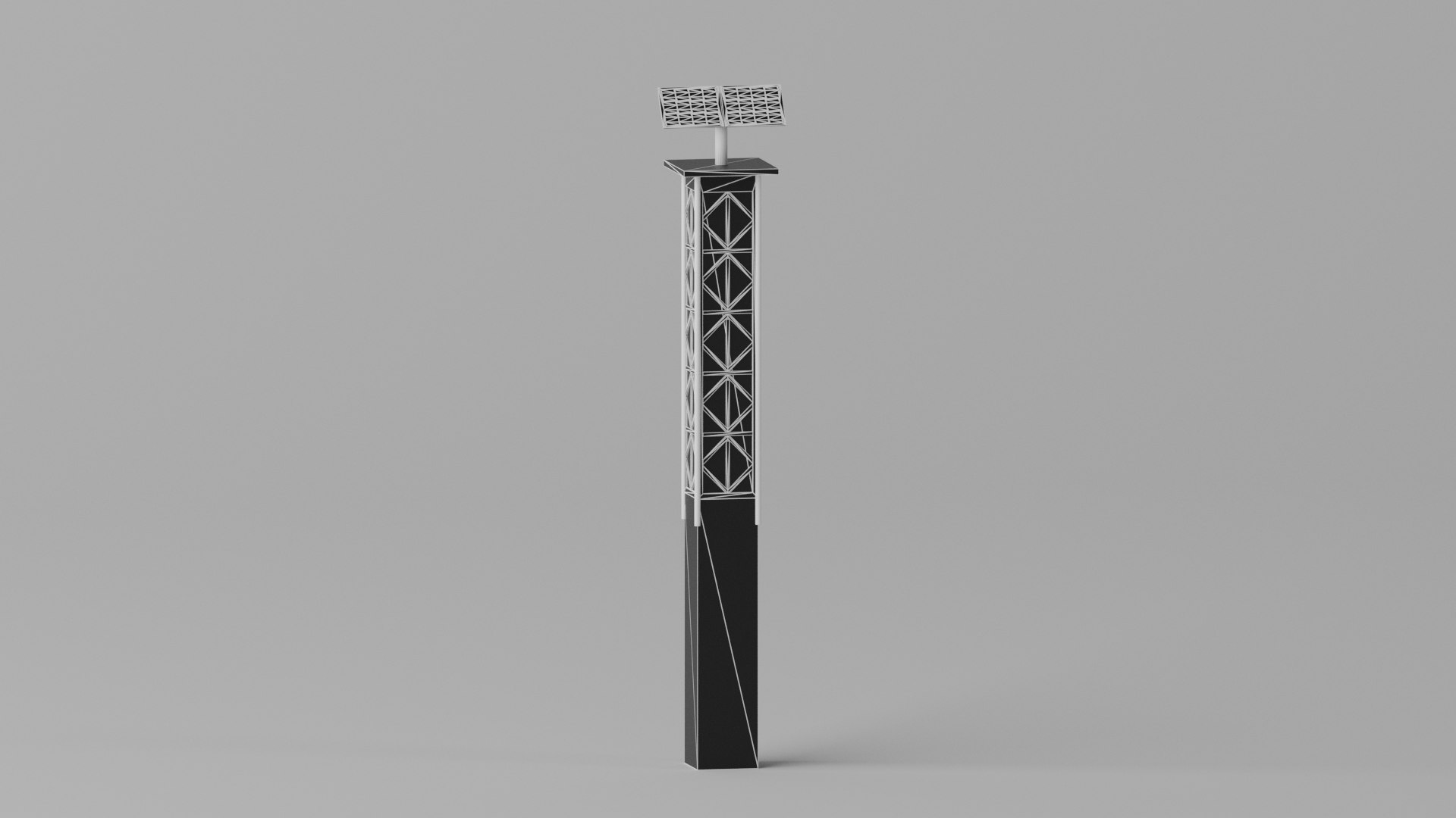 3D Cartoon Street Lamp Model - TurboSquid 2184642