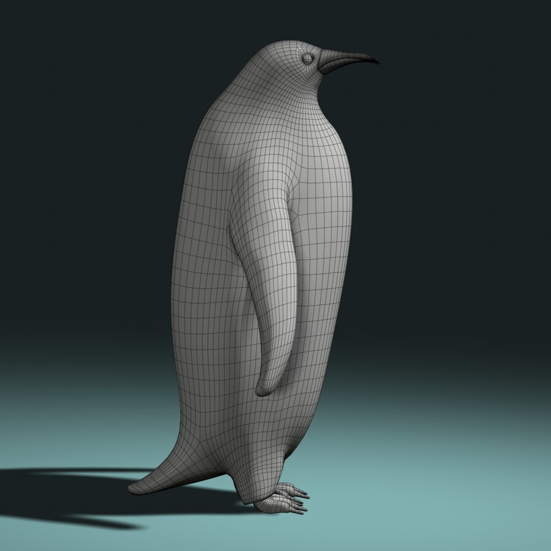 3d Ma Penguin Fur Animation