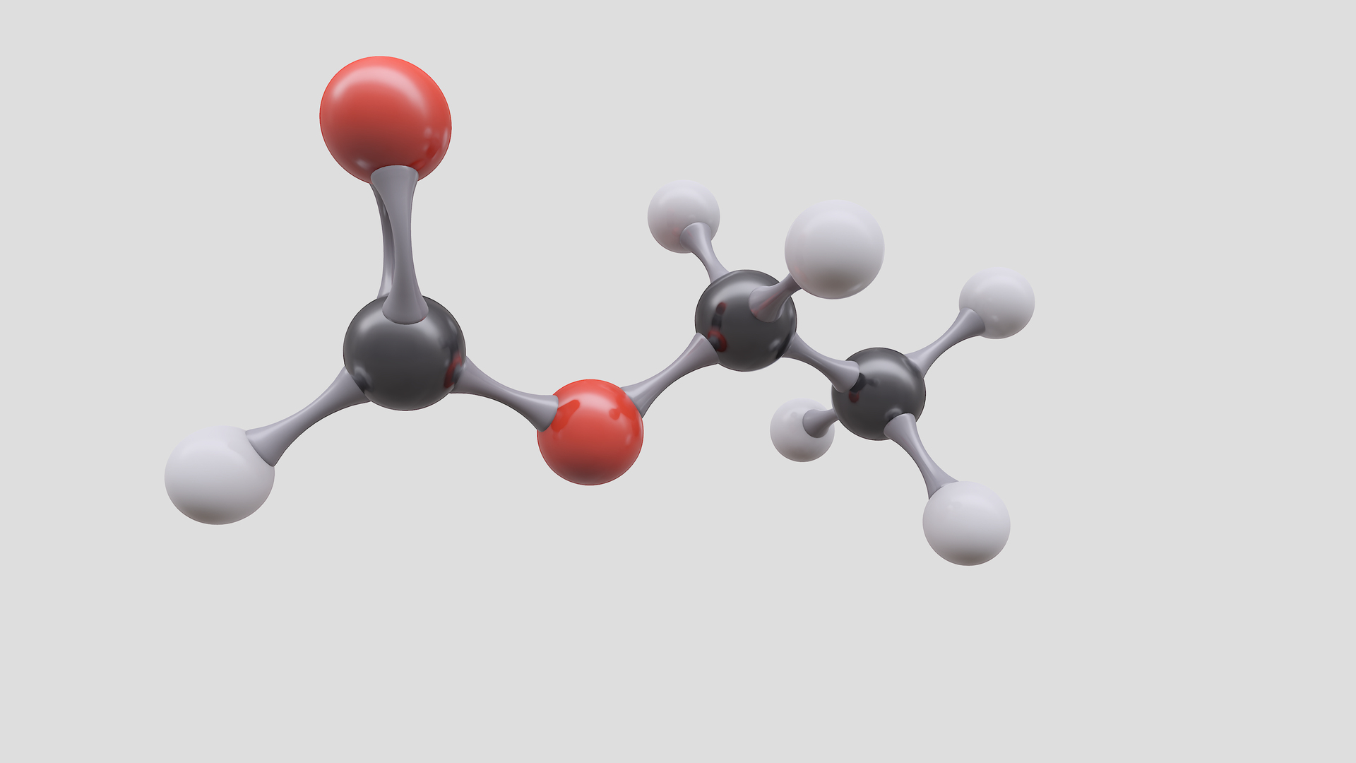 Ethyl Formate Molecule With PBR 4K 8K 3D Model - TurboSquid 1943591