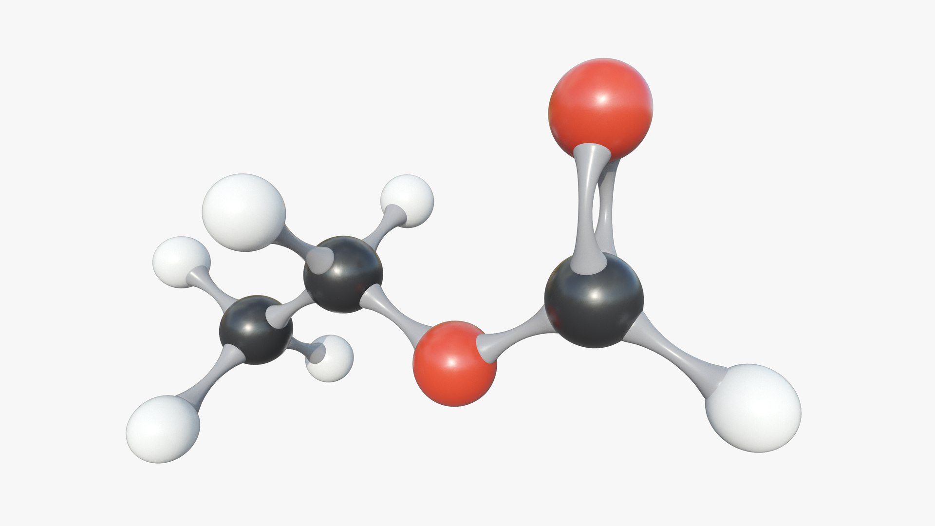 Ethyl Formate Molecule With PBR 4K 8K 3D Model - TurboSquid 1943591