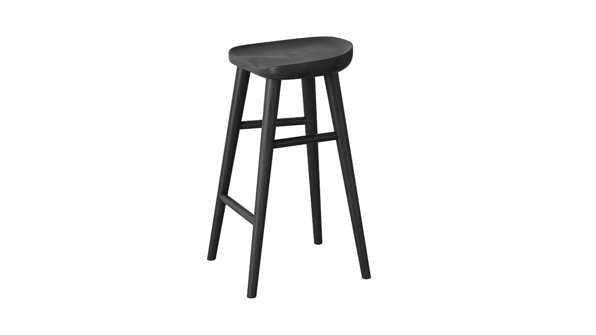 Rejuvenation Randle Tractor Bar Stool And Counter Stool With Wooden Legs 3D Model - TurboSquid ...