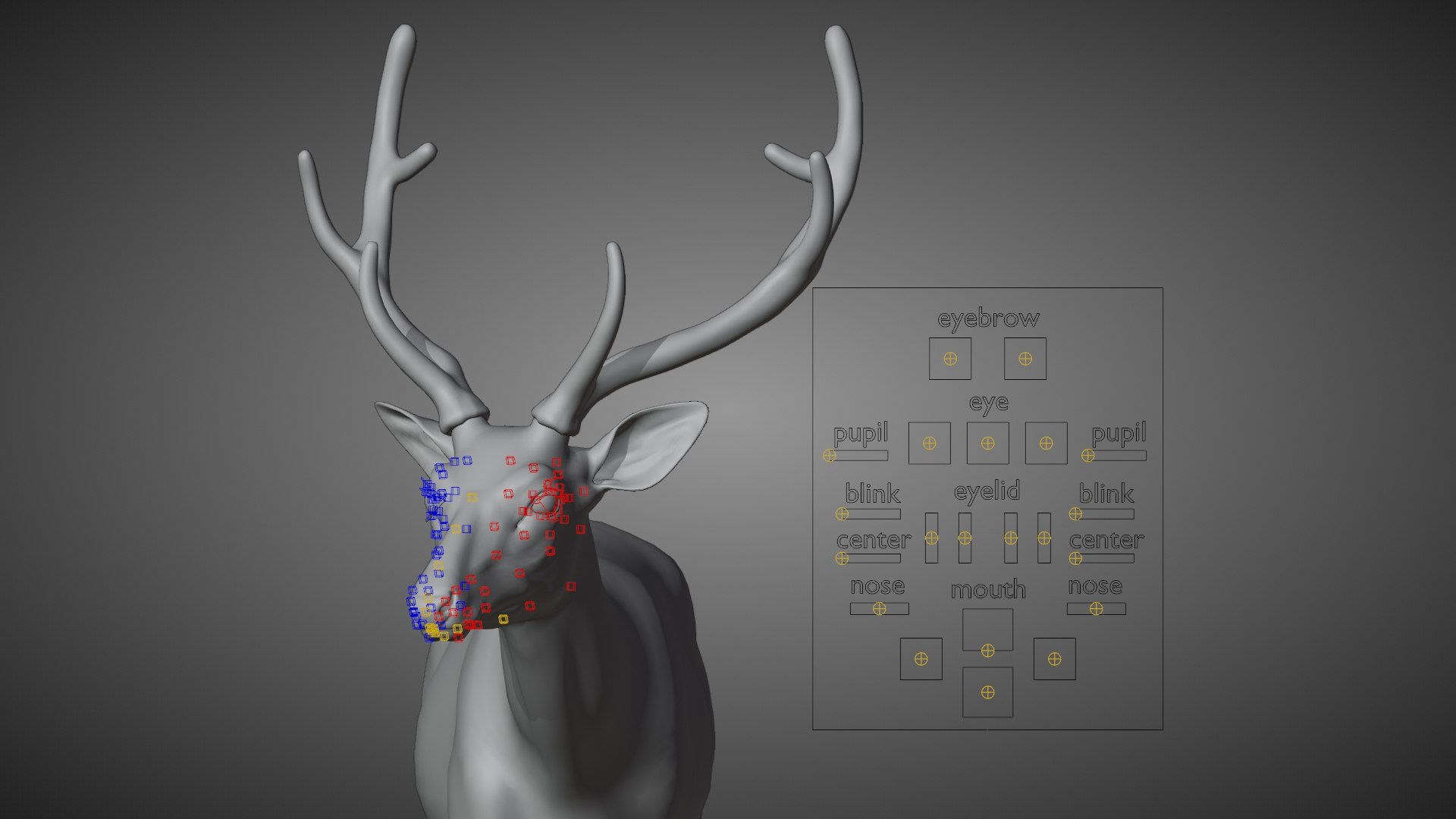 Sika Deer Male 3D Model - TurboSquid 2056562