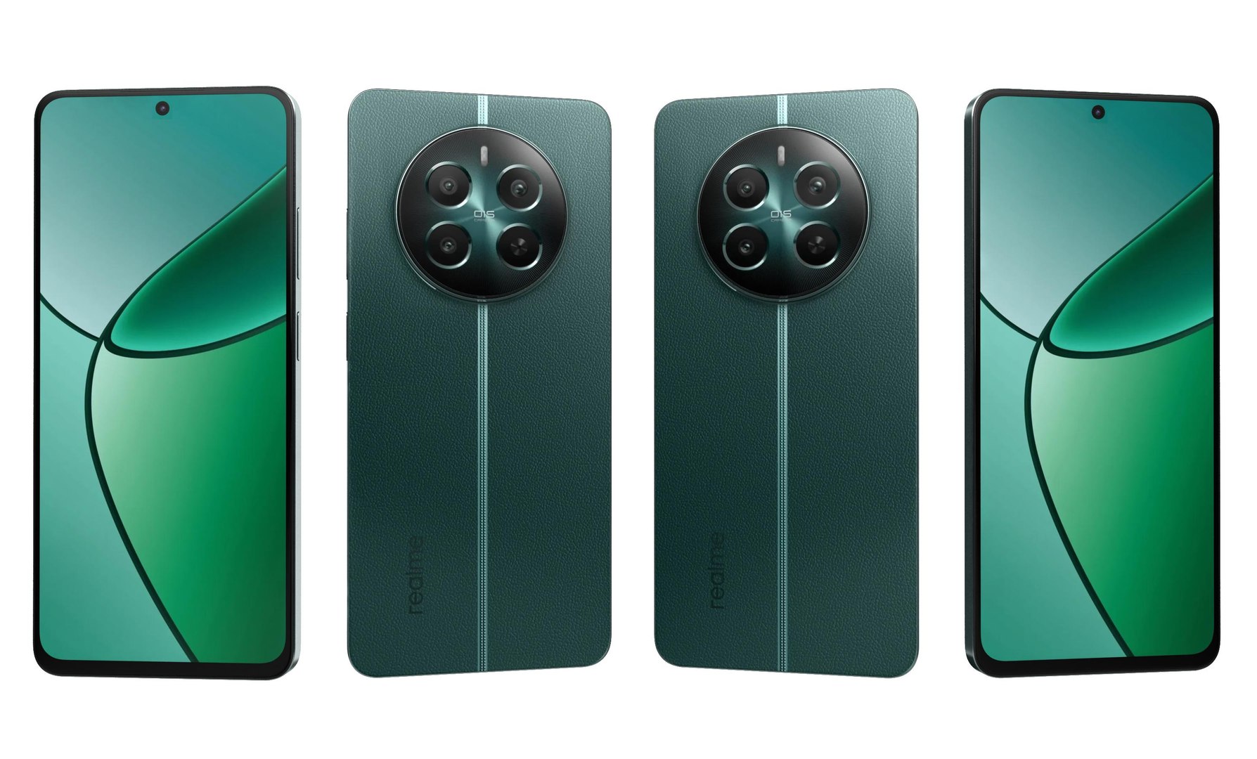 3D Realme 12 Plus Green And Yellow Model - TurboSquid 2201859