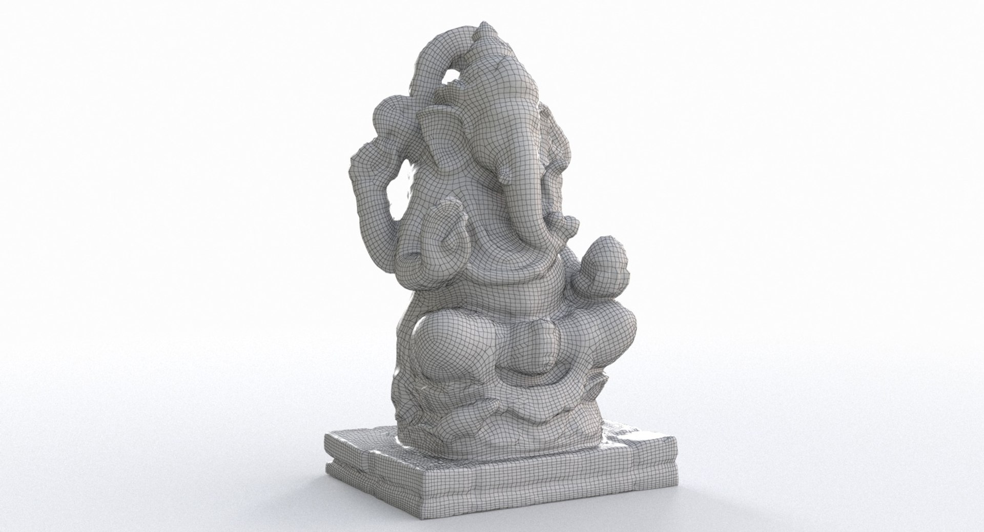 3D Model Balinese Ganesh Statue - TurboSquid 1366599