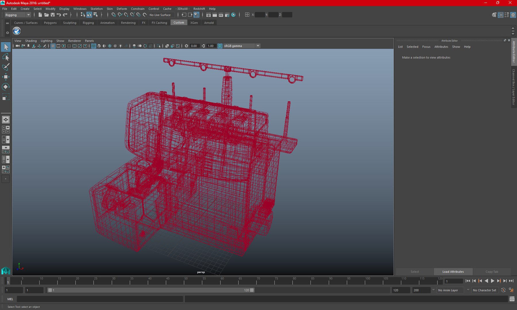 3D Model Heavy Duty Metal Frame Overlock Machine - TurboSquid 2092065