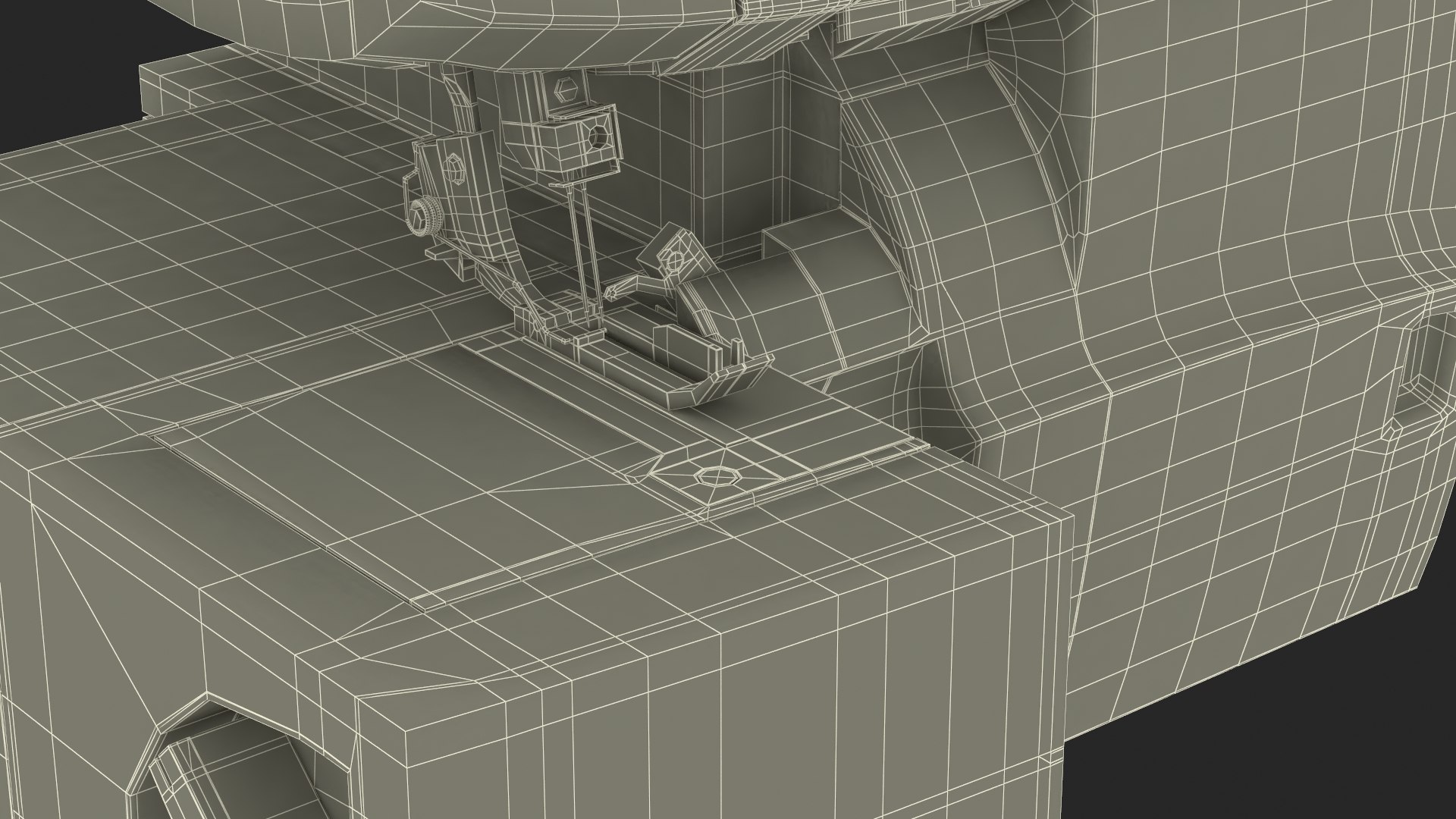 3D Model Heavy Duty Metal Frame Overlock Machine - TurboSquid 2092065