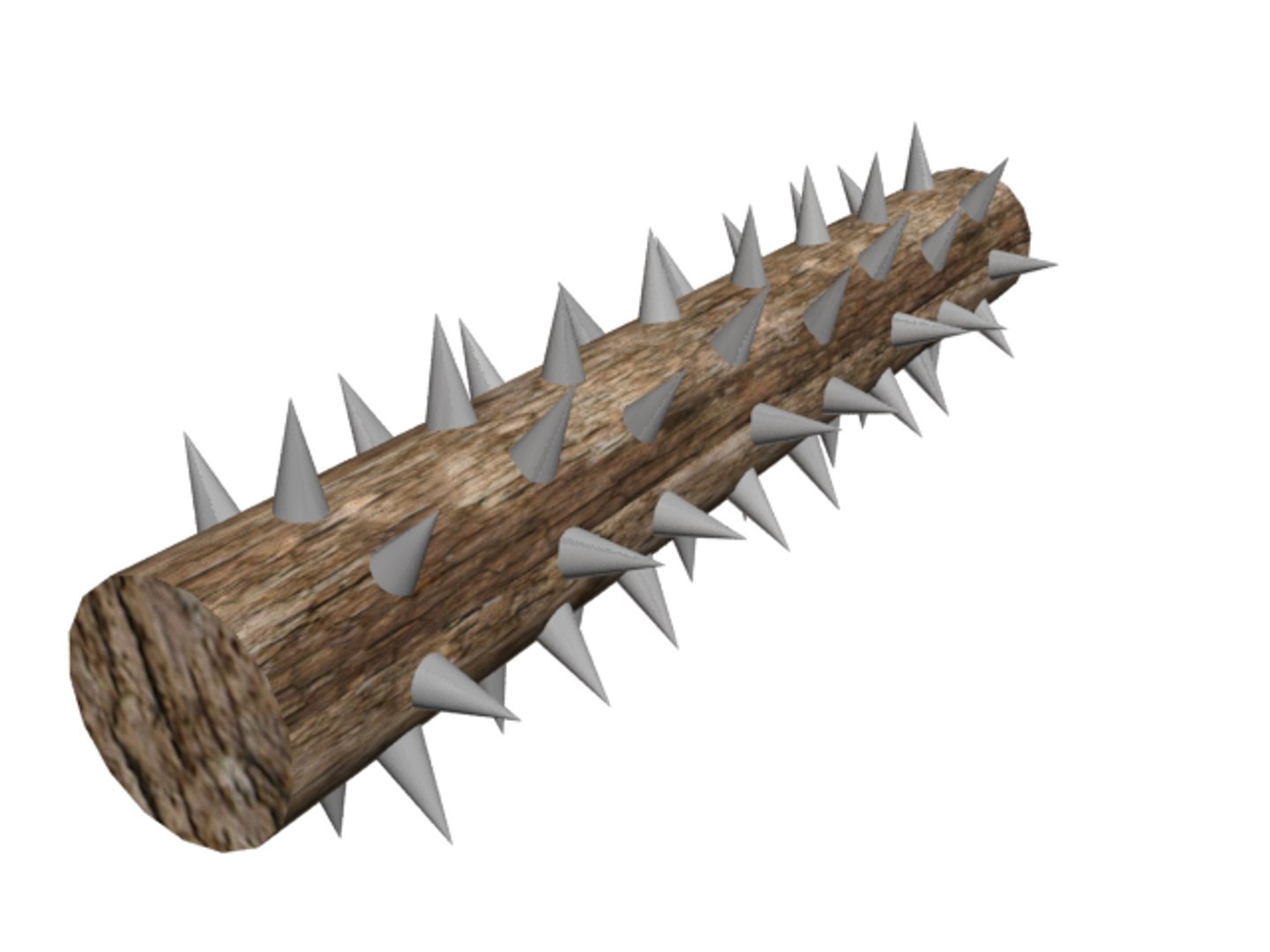 Wood Spikes Model - TurboSquid 1332394