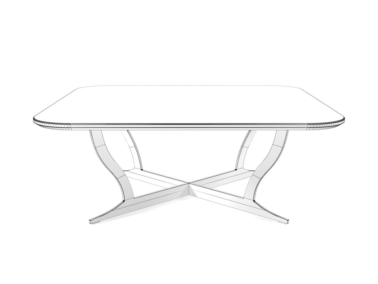 3D Richard Coffee Table Marble - TurboSquid 1388637