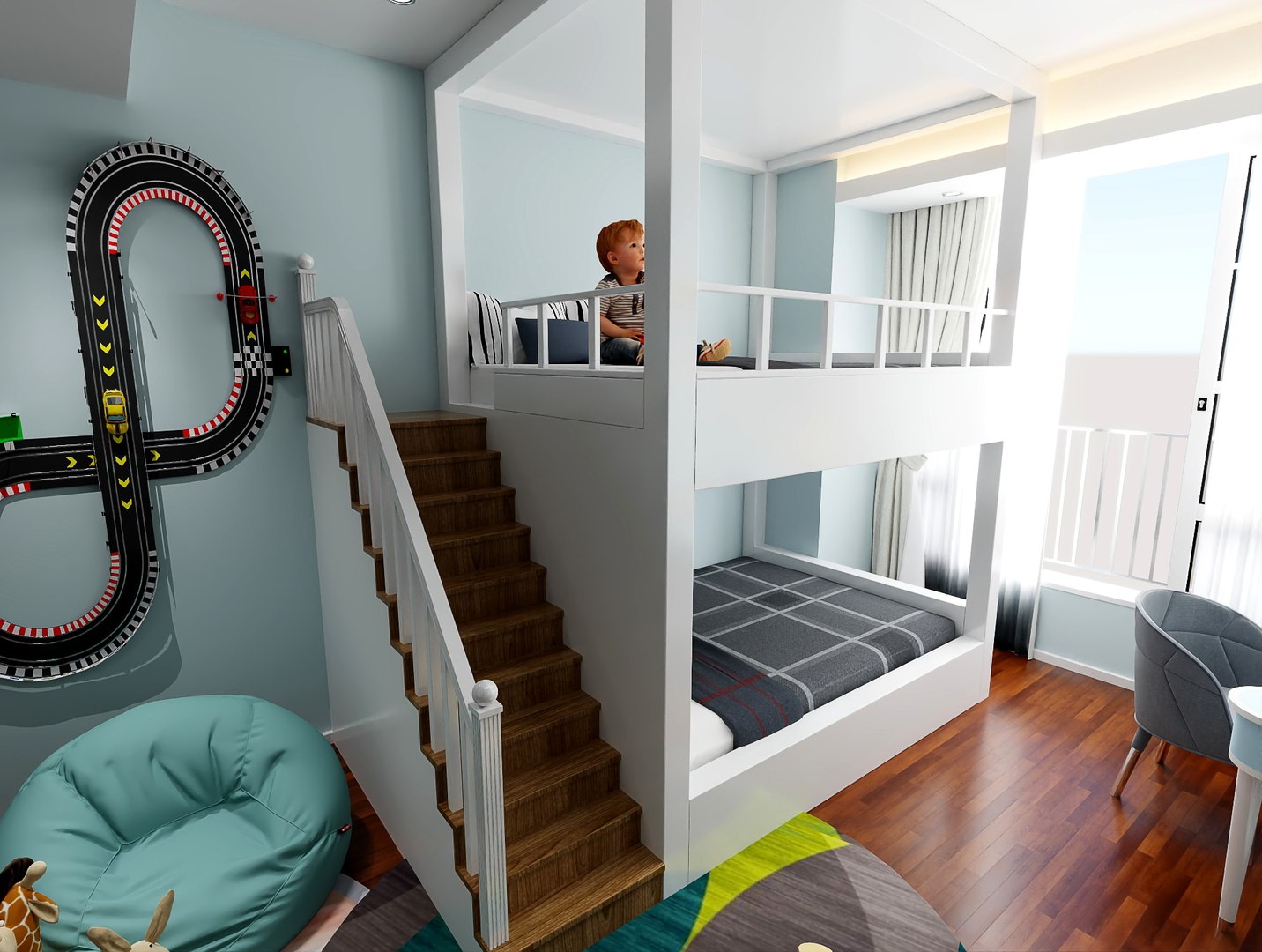 3D Modern Children Room 3D Room Model - TurboSquid 2269593